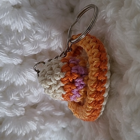 Handcrafted | Accessories | Handmade Crochet Sombrero Keychain With ...